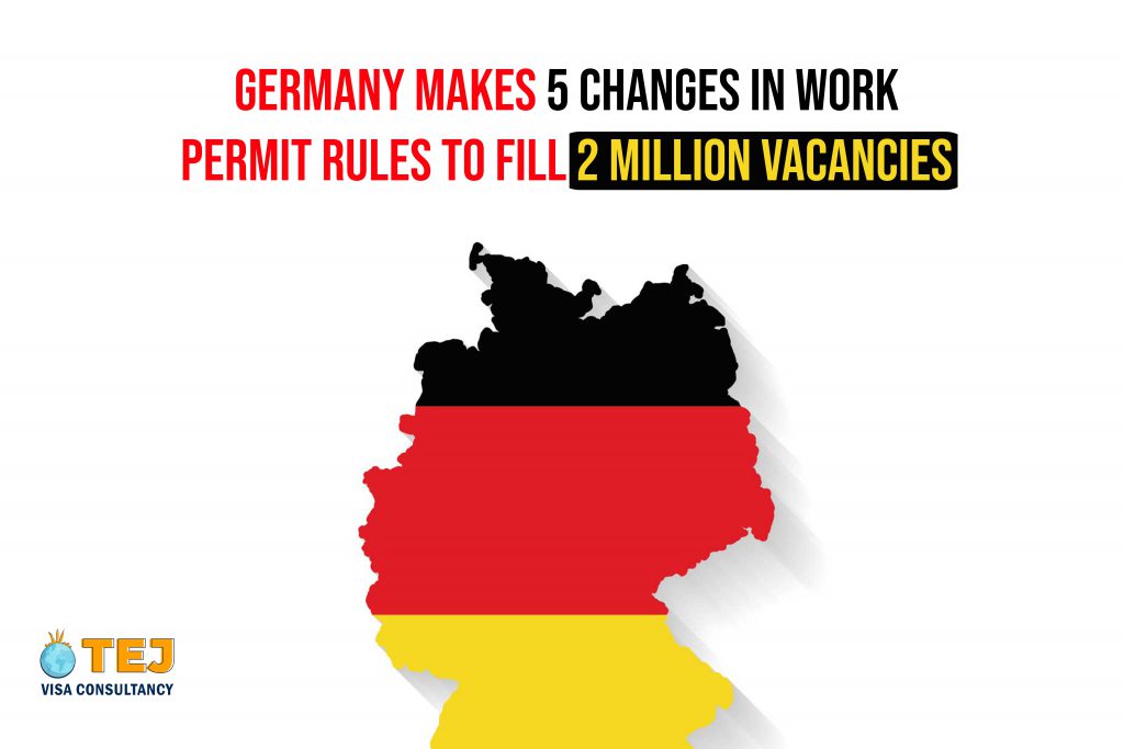 Germany makes 5 changes in work permit rules to fill 2 million ...